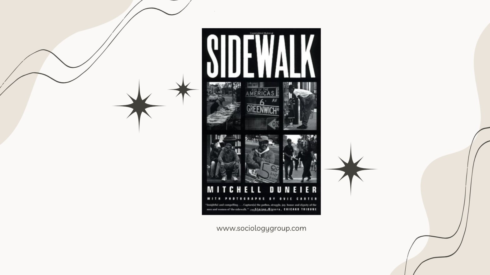 THE SIDEWALK - MITCHELL DUNEIER ( SUMMARY )