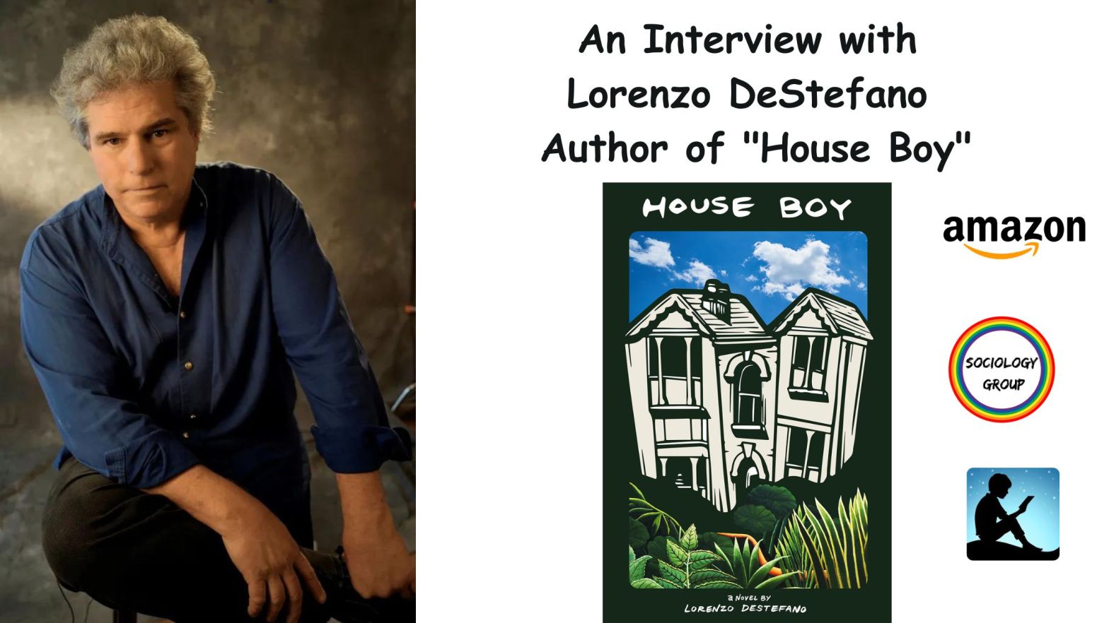 An Interview with Lorenzo DeStefano, Author of "House Boy"