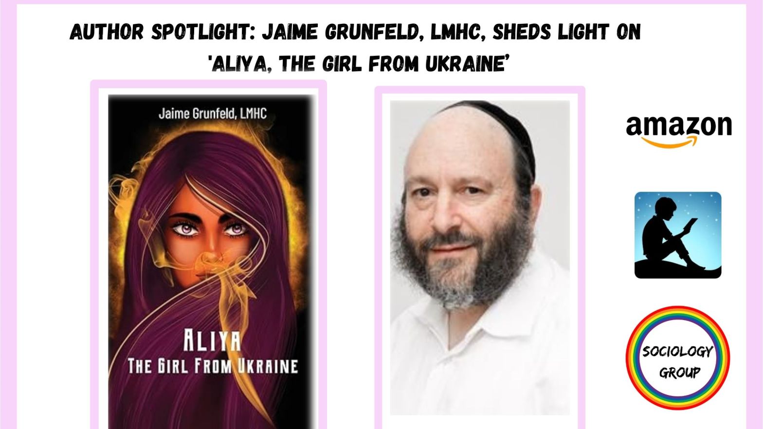 An Interview with Jaime Grunfeld, LMHC, Author or Aliya, The Girl From ...