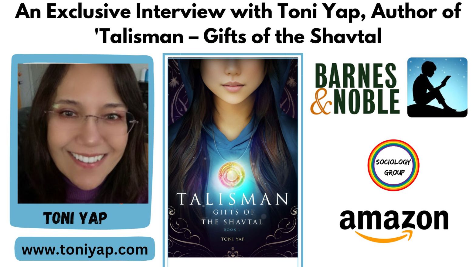 An Interview with Betty Dixson ( Toni Yap) , Author of Talisman – Gifts of the Shavtal