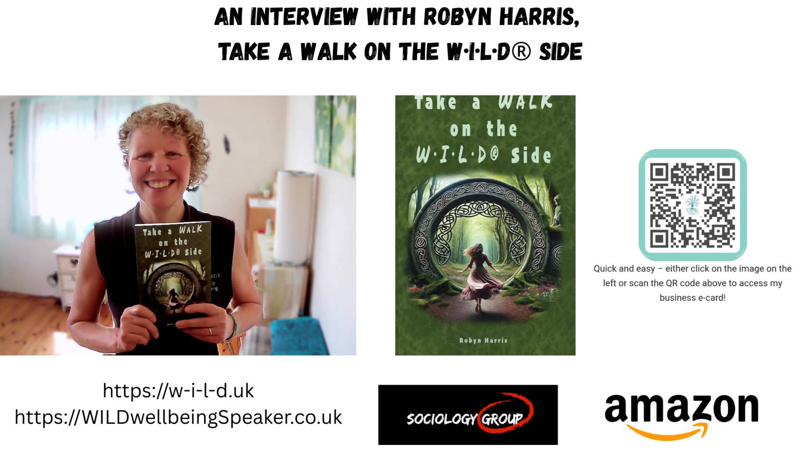 An Interview with Robyn Harris, Take A Walk On The W-I-L-D(R) Side.
